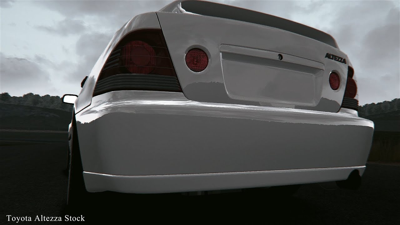 (Assetto Corsa) Toyota Altezza Stock - Exhaust Sound - YouTube