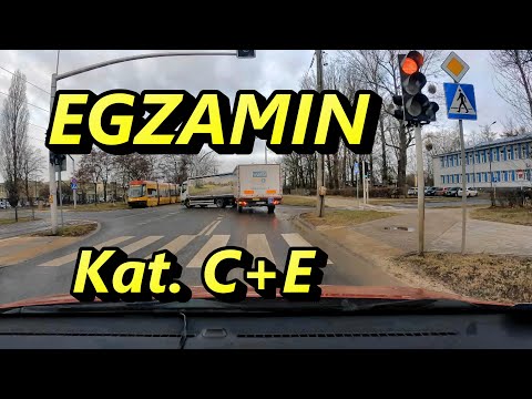 Egzamin kat. C+E. Zdany czy oblany?