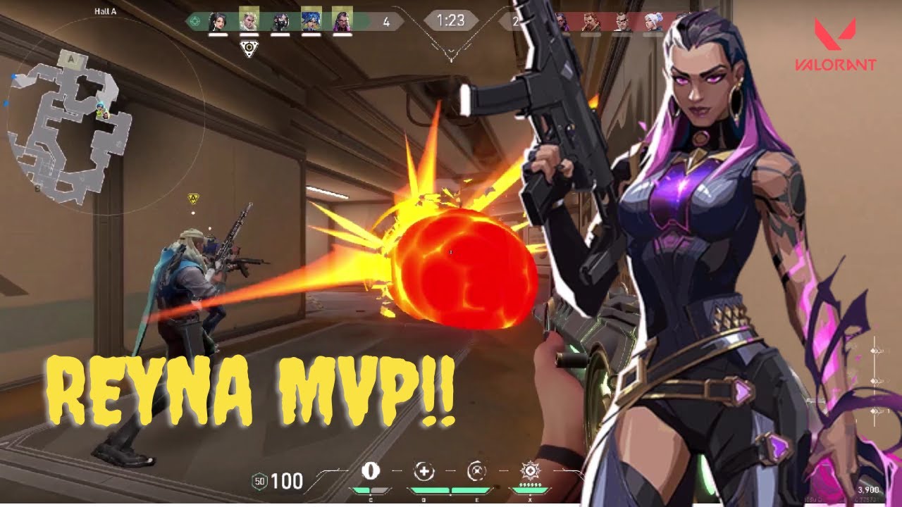Valorant reyna MVP 21 kill - YouTube