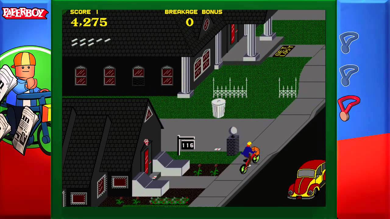 LEGO Dimensions Paperboy Gameplay - YouTube