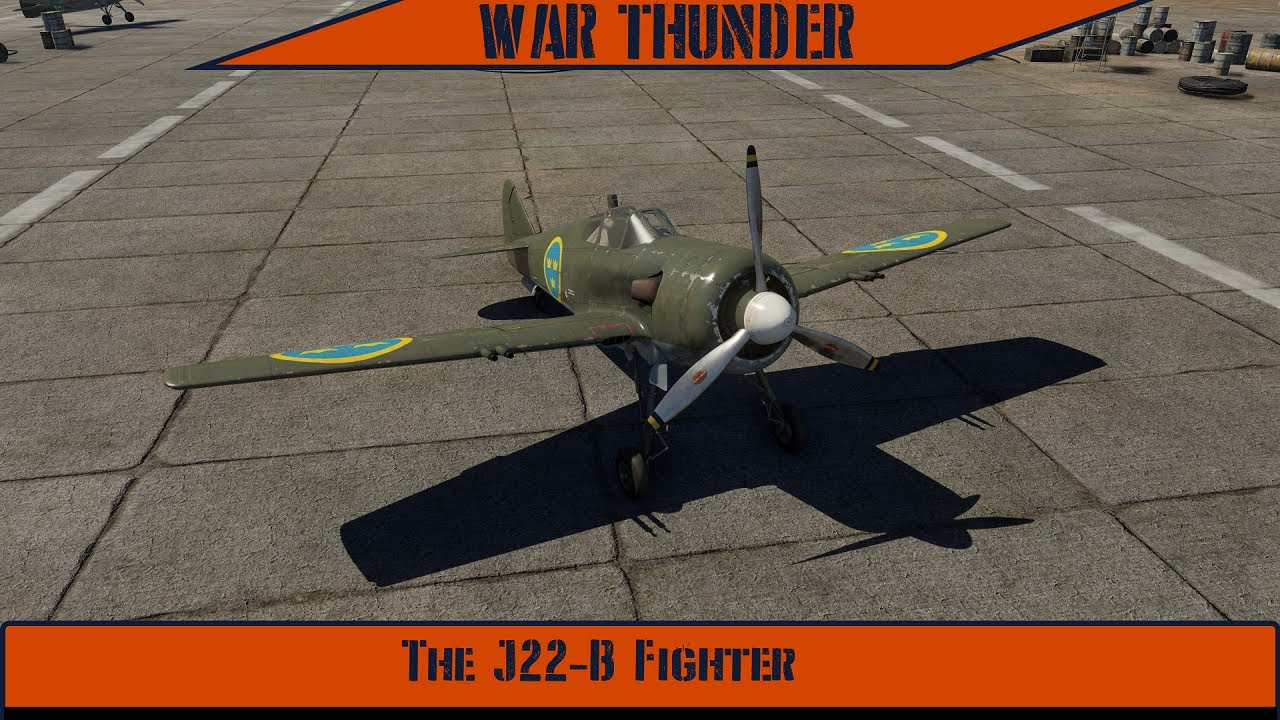 War Thunder - The J22-B Fighter - YouTube