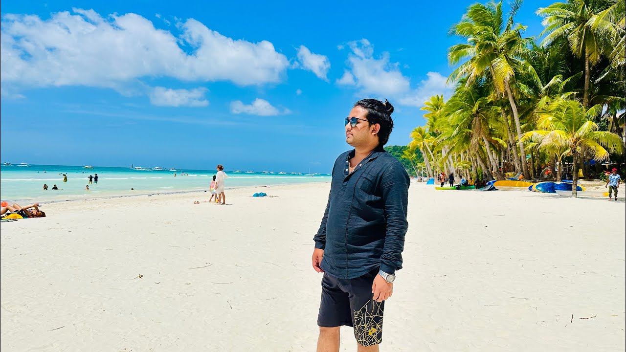 First impression of beautiful Boracay Island from Sur Beach Resort ...