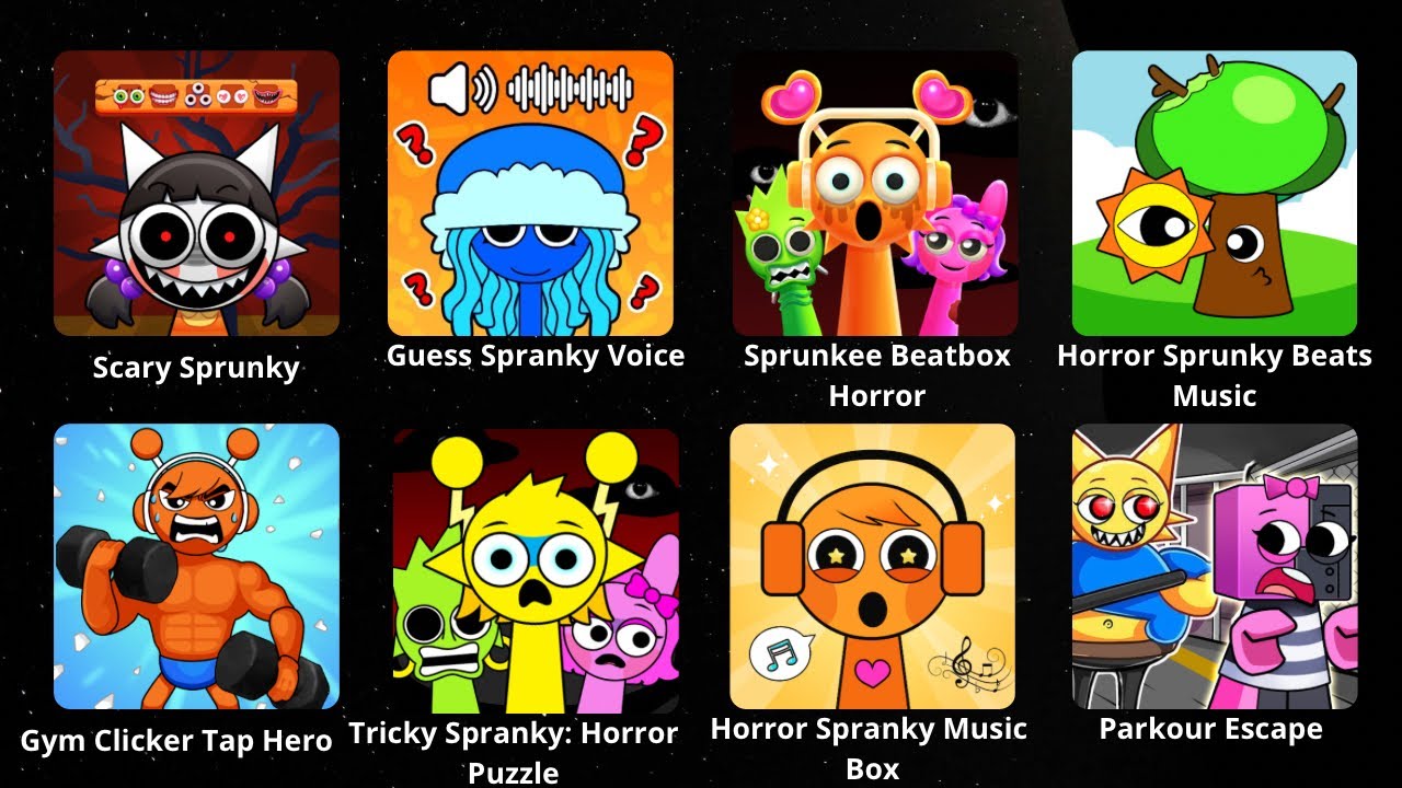 Horror Sprunky,Monster Mukbang,Spranky Transformer ,Scary Sprunky ...