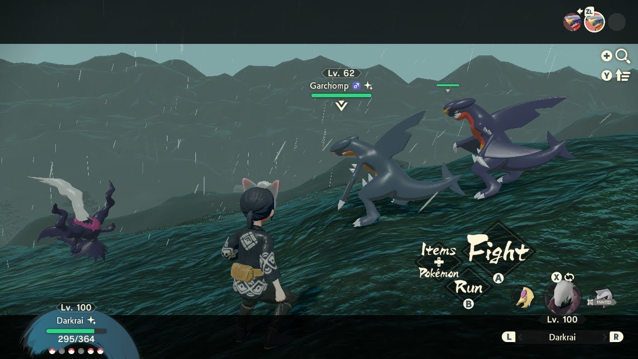 Pokémon Legends: Arceus Shiny Garchomp - YouTube