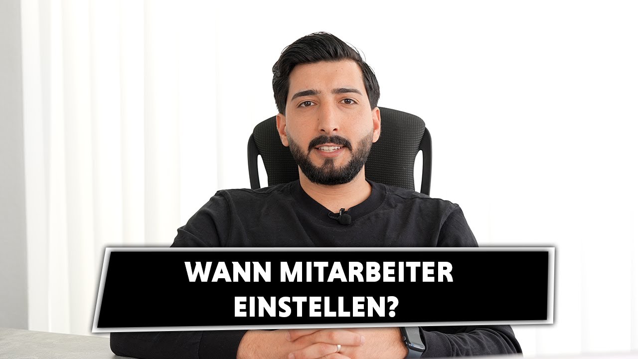 Dann solltest du die ersten Mitarbeiter einstellen ! - YouTube