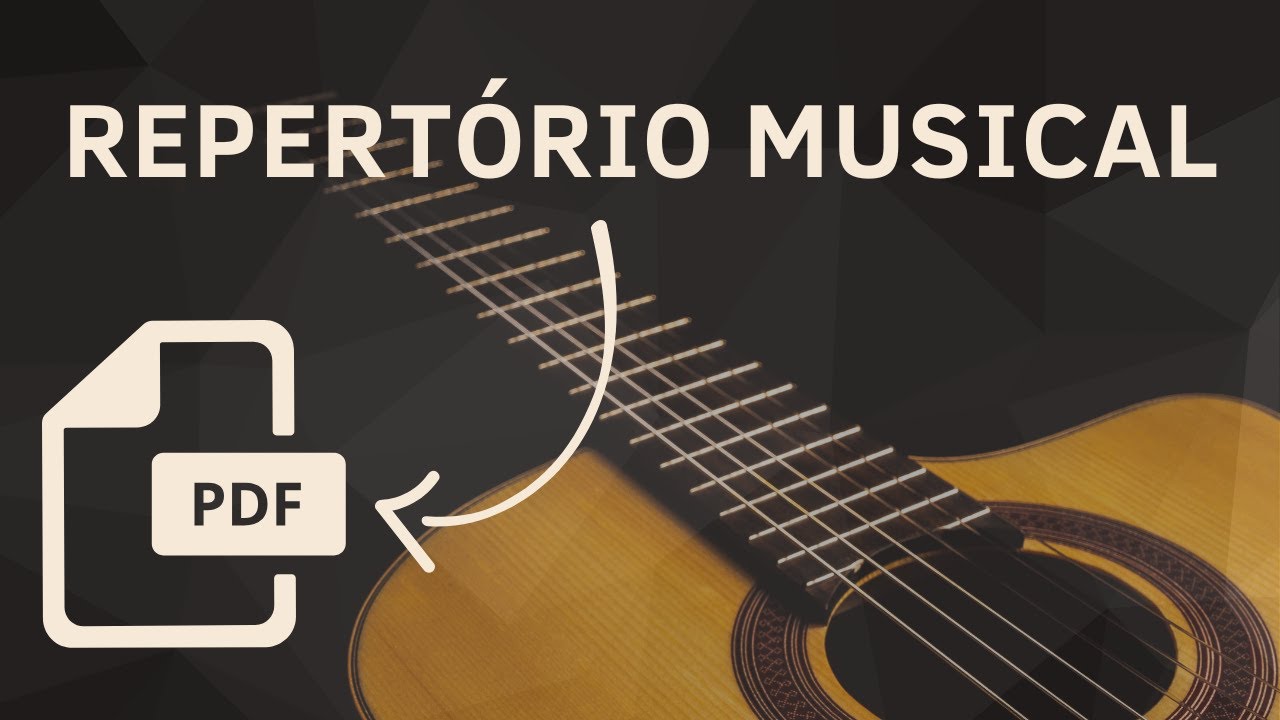 REPERTÓRIO MUSICAL NO PDF - YouTube