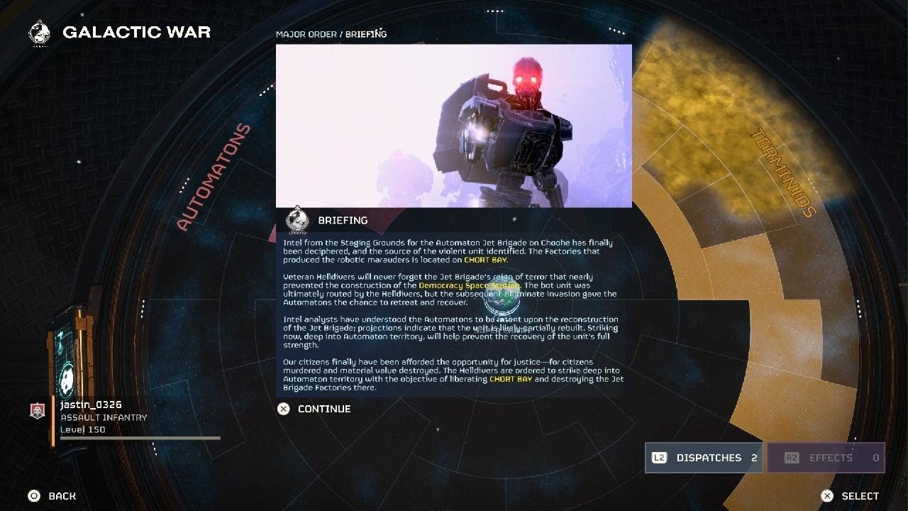 HELLDIVERS 2 Automaton Jet Brigade is back at CHORT BAY - YouTube
