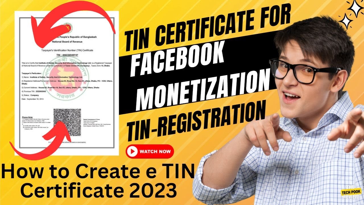Tin certificate Bangladesh | eTin registration 2023 | |Tin Number for ...