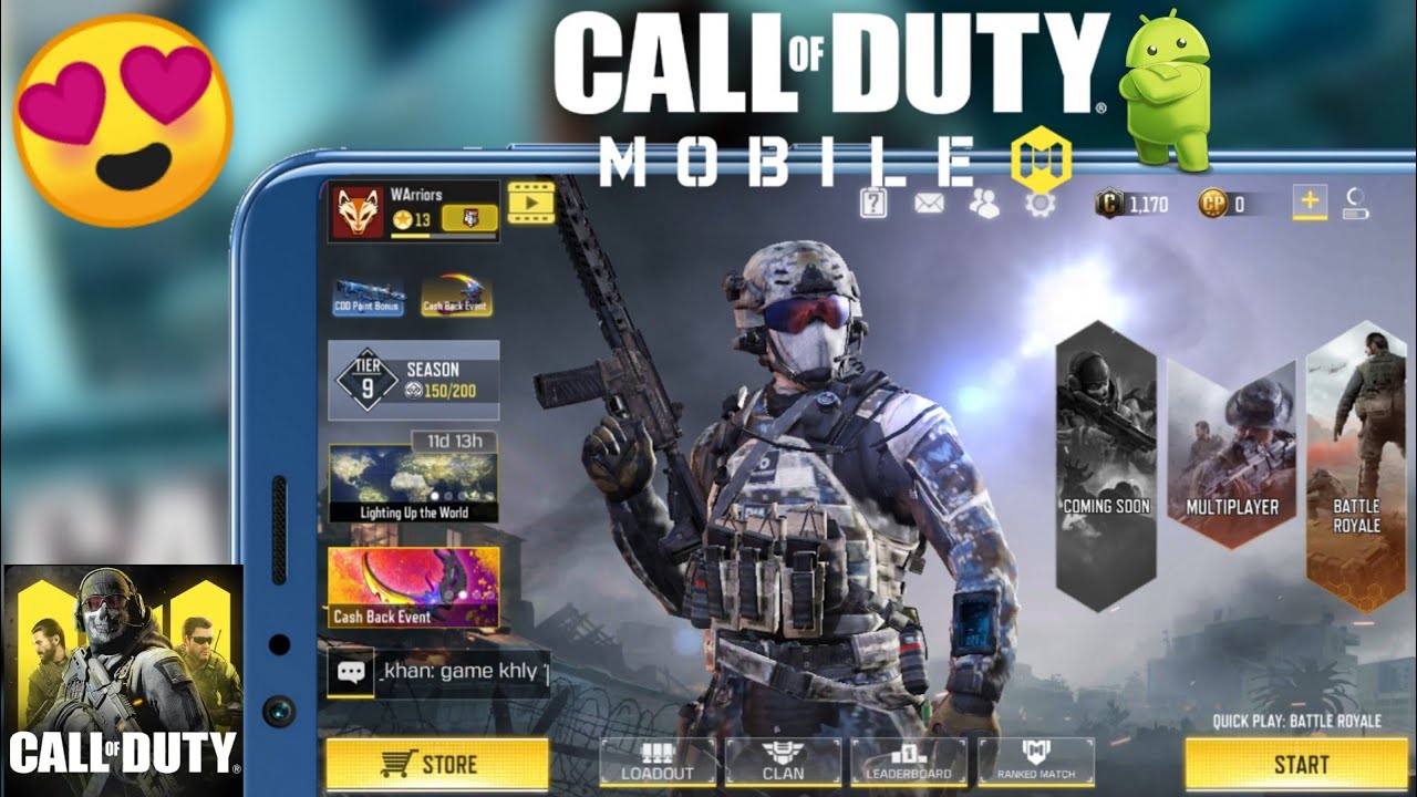 How To Download Call Of Duty Mobile Launch || official Release Android ...