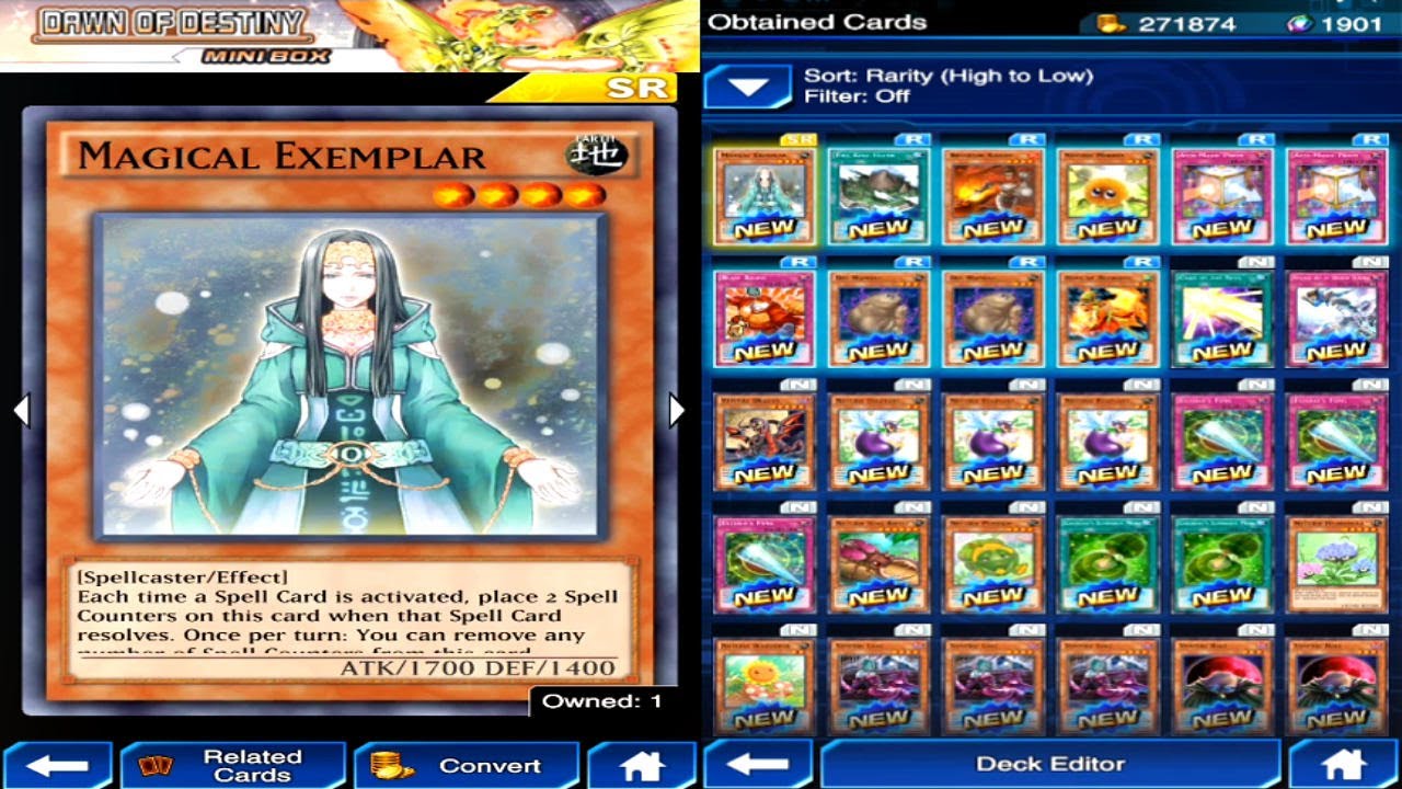 Yu-Gi-Oh! Duel Links: Dawn of Destiny Box (20 Packs Opening) F2P - YouTube