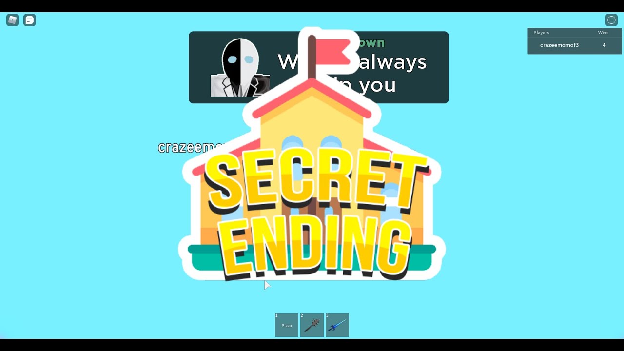 Roblox School Story-SECRET ENDING- walkthrough - YouTube