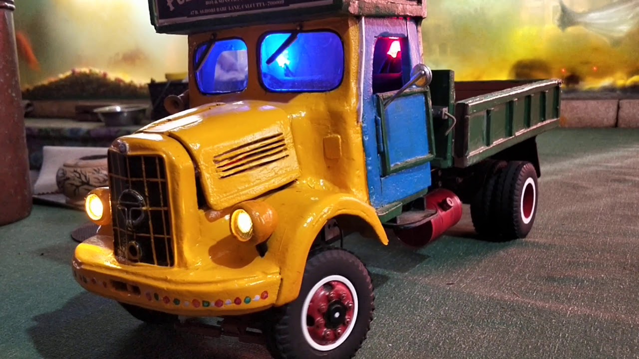 Tata 1210D handmade RC model - YouTube