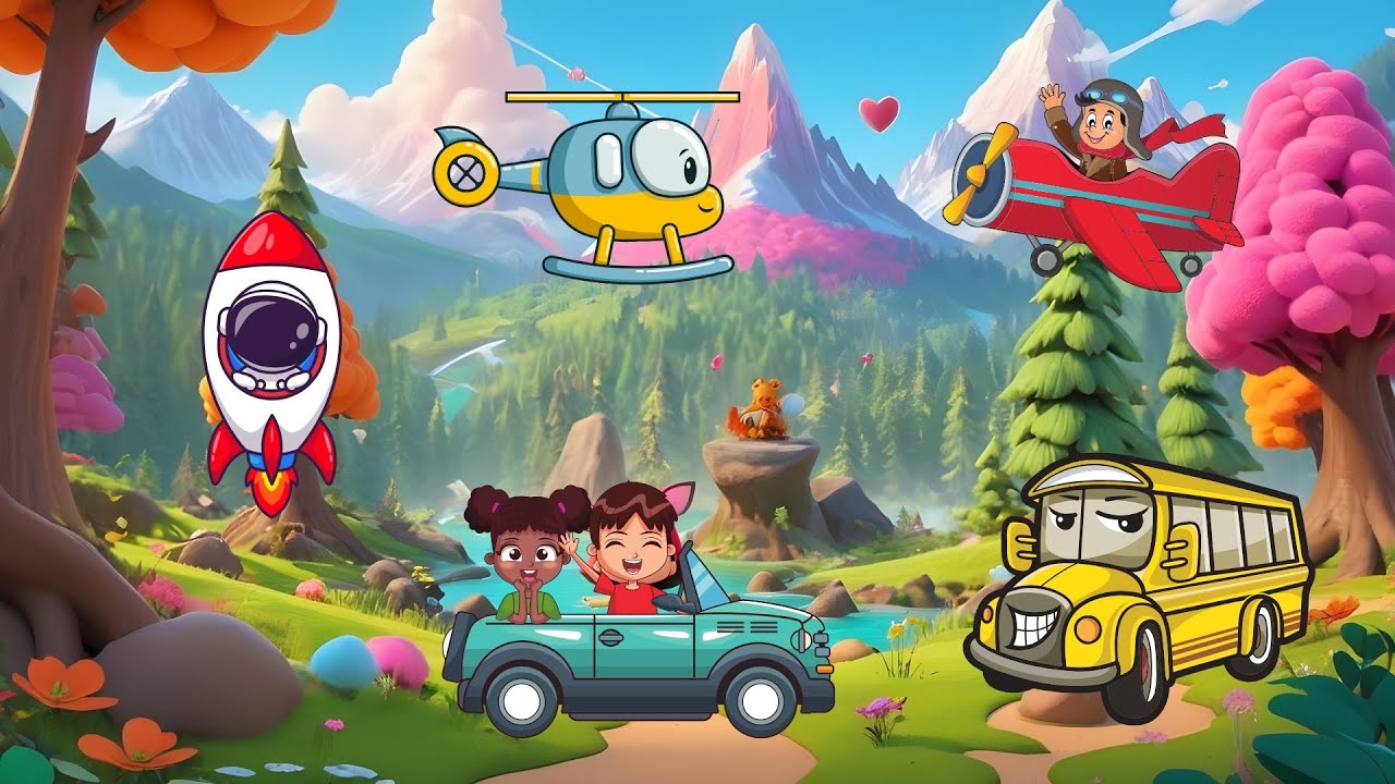 Fun Adventures with Different Types of Vehicles Name for Kids | Explore ...
