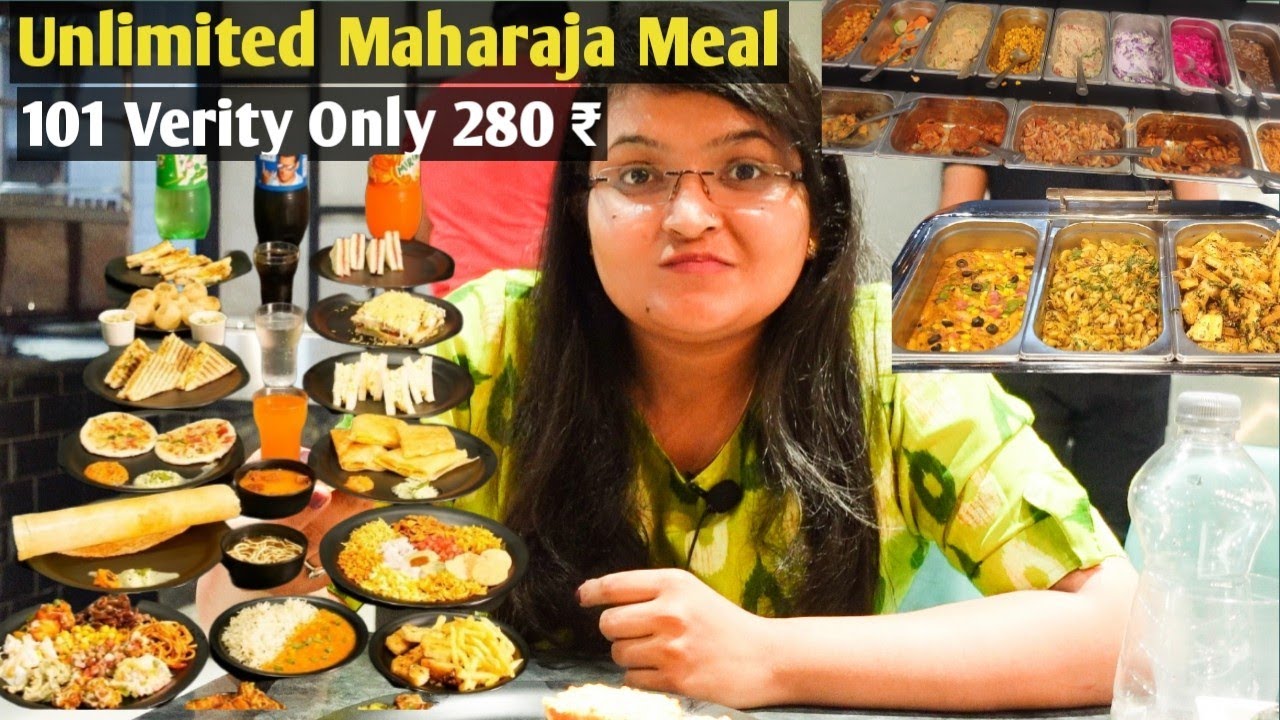 Unlimited Maharaja Pizza 🍕 Meal - 101 Varieties Multicuisine Buffet ...