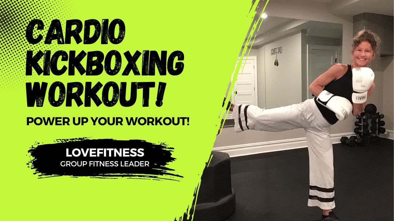 POWER UP YOUR WORKOUT! Non-Stop Cardio Kickboxing Workout Shreds ...
