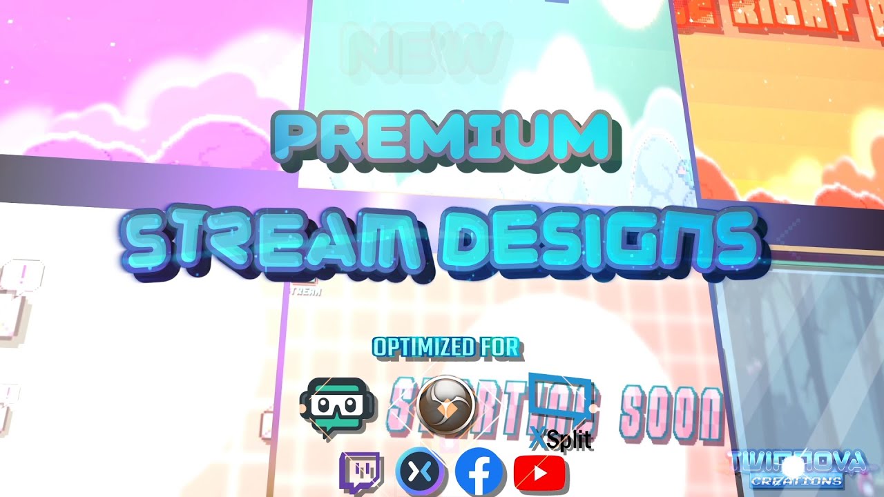 Animated Overlay Packages For Streamers [SLOBS/OBS/XSPLIT] - Twitch ...