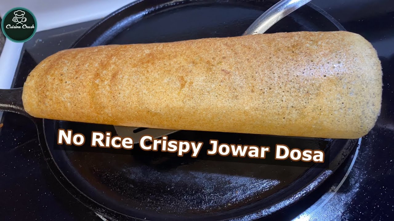 How to make Jowar dosa | Crispy Jowar dosa recipe | Weight Loss Millet ...