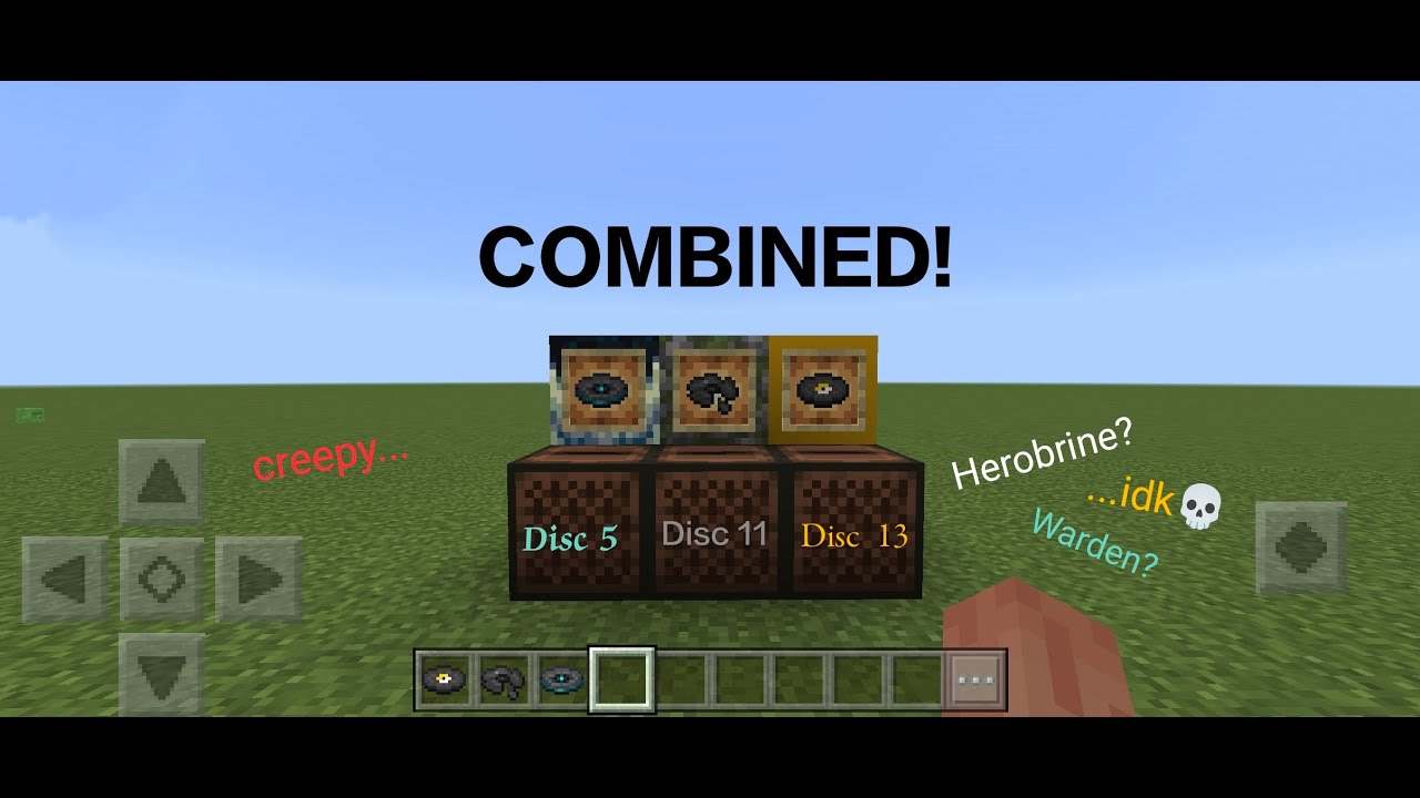 Minecraft Disc 5, 11 and 13 COMBINED! | Stevensky329 Gaming🎮 - YouTube