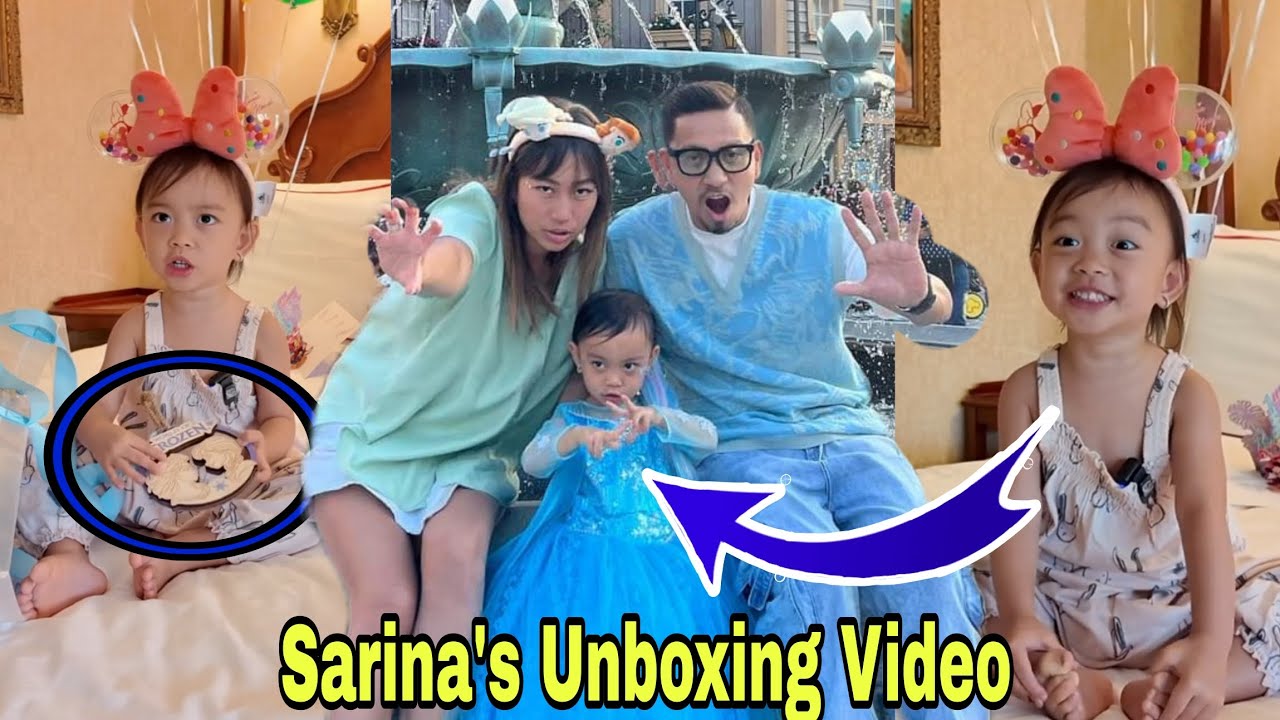 Wow! Baby Sarina Ni Jhong Hilario Maraming NATANGGAP Na HK Disneyland ...