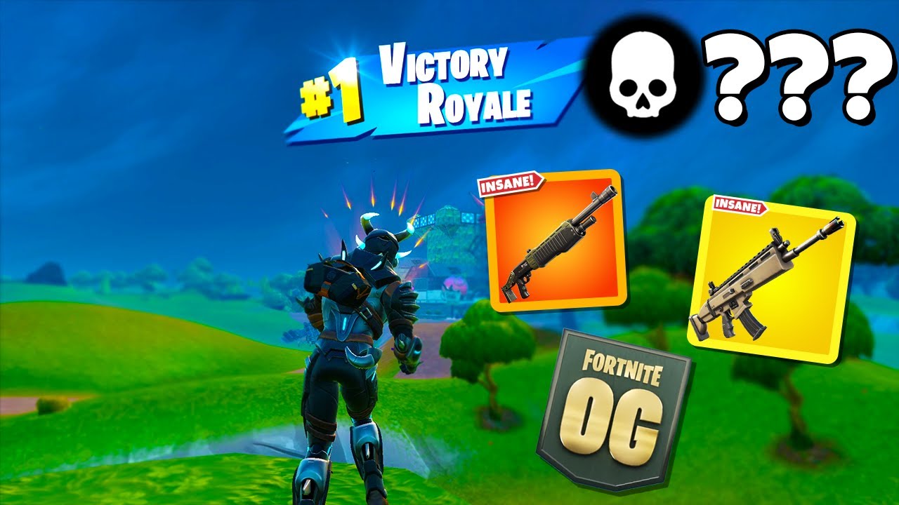 High Elimination Solo Win Gameplay (Fortnite OG Zero Builds) - YouTube