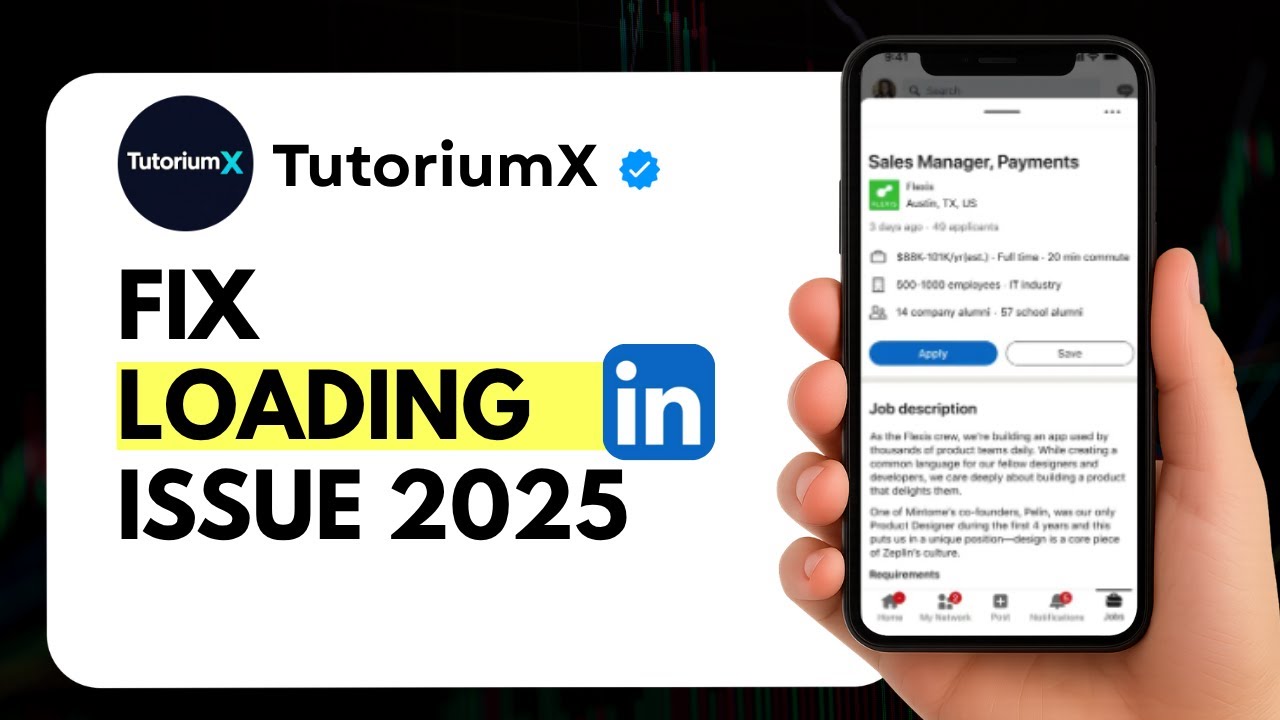 How to Fix LinkedIn Page Not Loading or Stuck on Logo Screen 2025 - YouTube