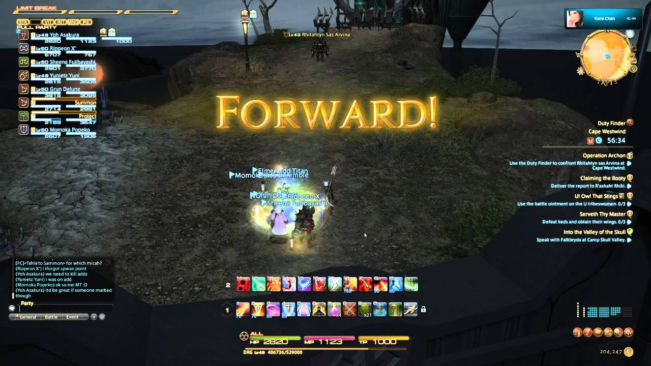Final Fantasy XIV: Cape Westwind Boss - YouTube