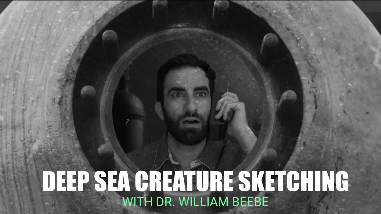 Sketches from the Deep: Drawing Sea Creatures with Dr. William Beebe ...