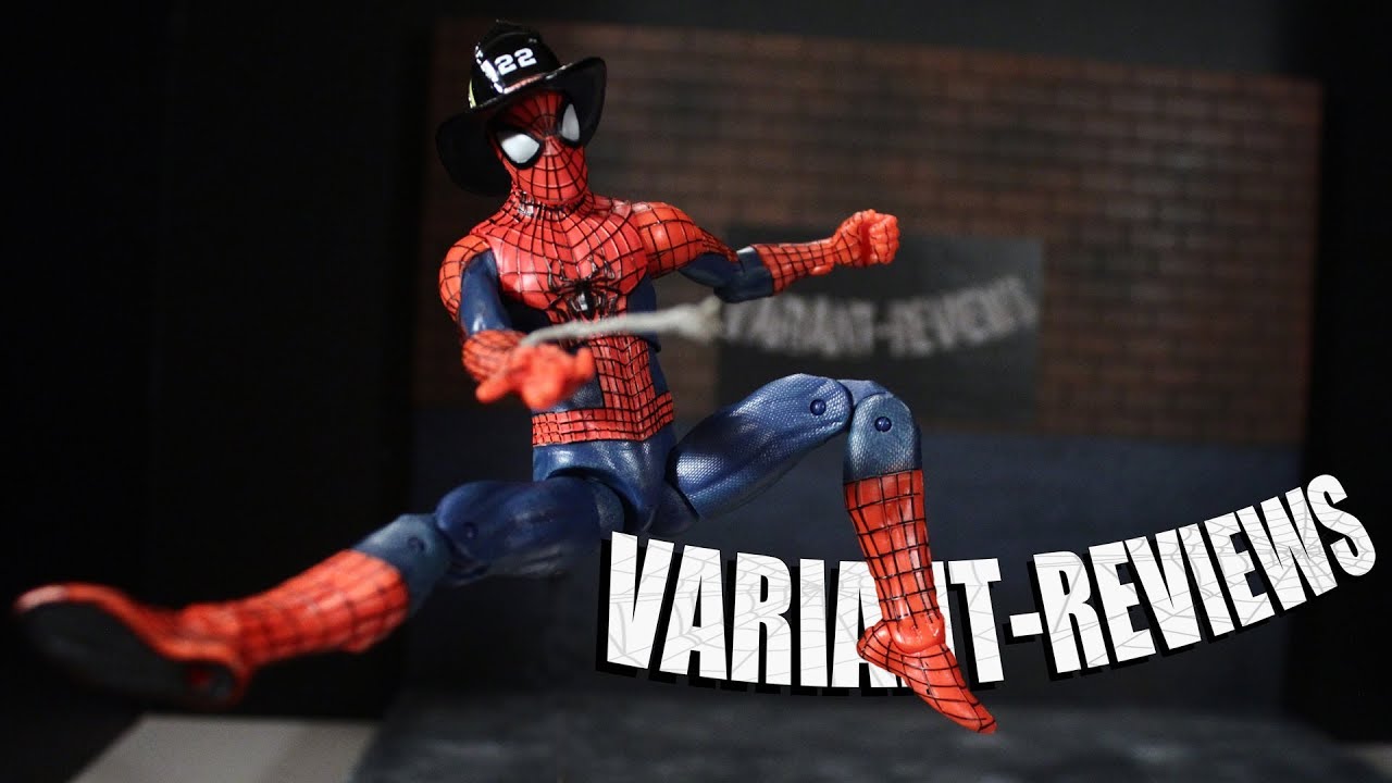 Marvel Select Amazing Spider-Man 2 Regular Spider-Man Fireman Version ...