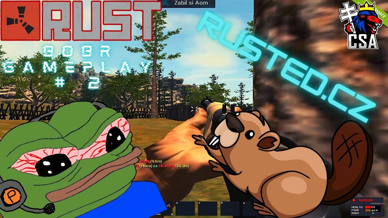Rust Legacy 2021| Bobr GAMEPLAY #1| Rusted.cz - YouTube