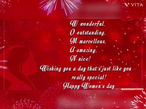 Happy Women’s Day gif WhatsApp Status | March 8 | International Women’s Day | #womensday 👍