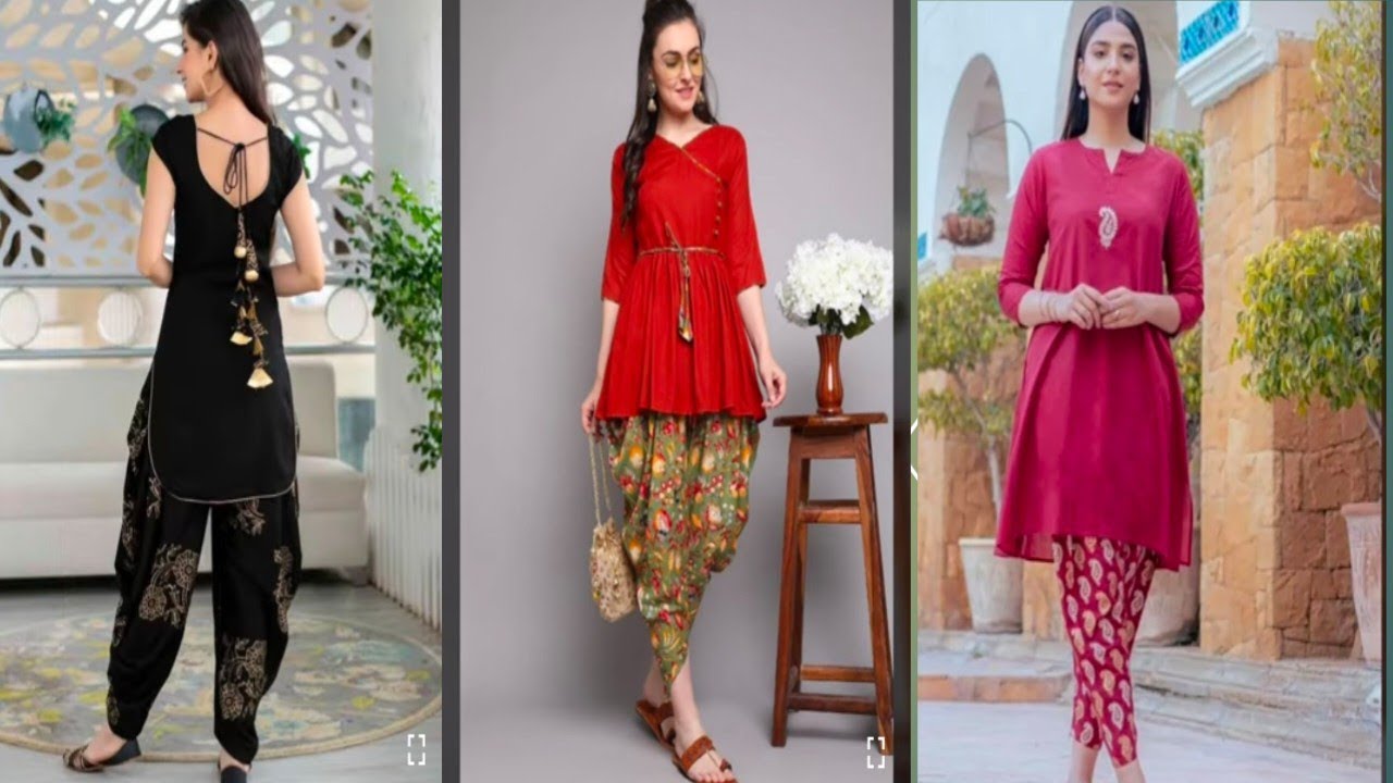 latest plan shart with printed trousers design/ simple Sute Designs ...