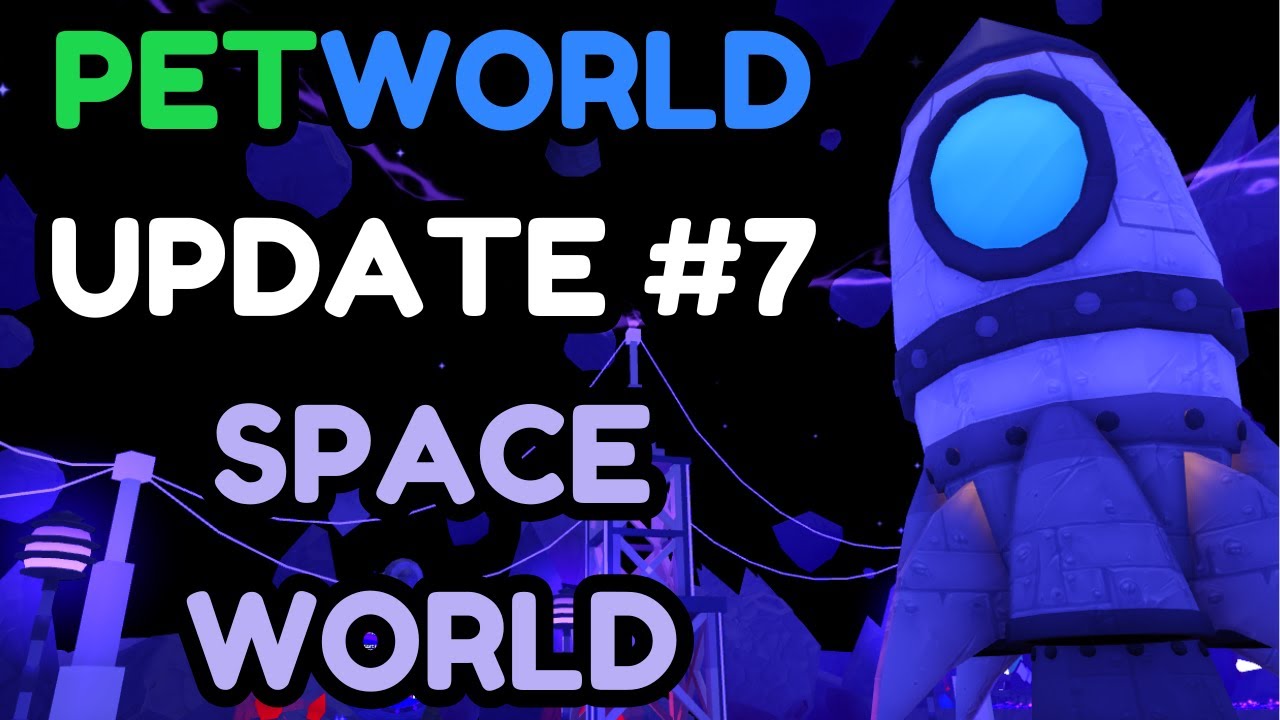 I WENT TO SPACE IN PET WORLD | Roblox Pet World - YouTube
