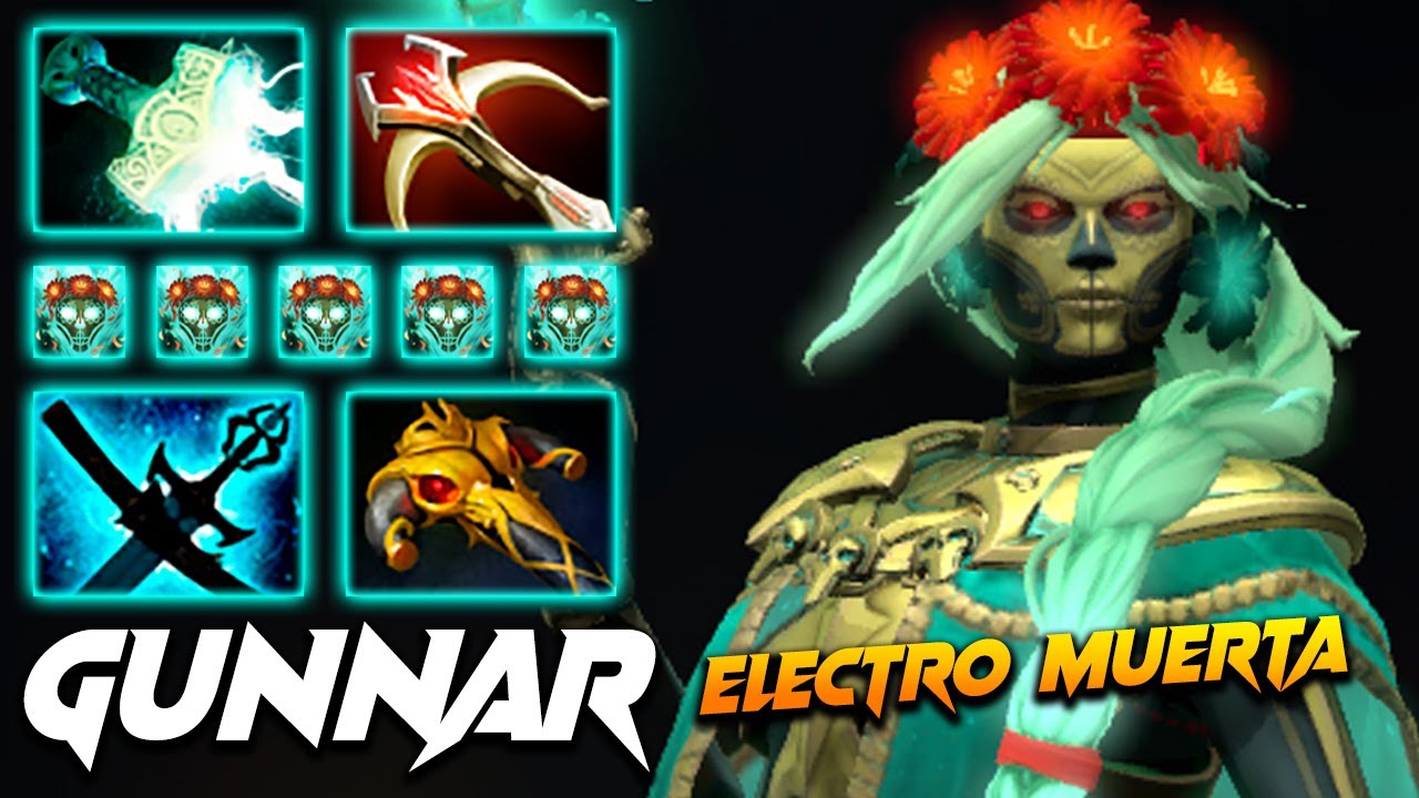 Gunnar Muerta - Electro Warrior - Dota 2 Pro Gameplay [Watch & Learn] - YouTube