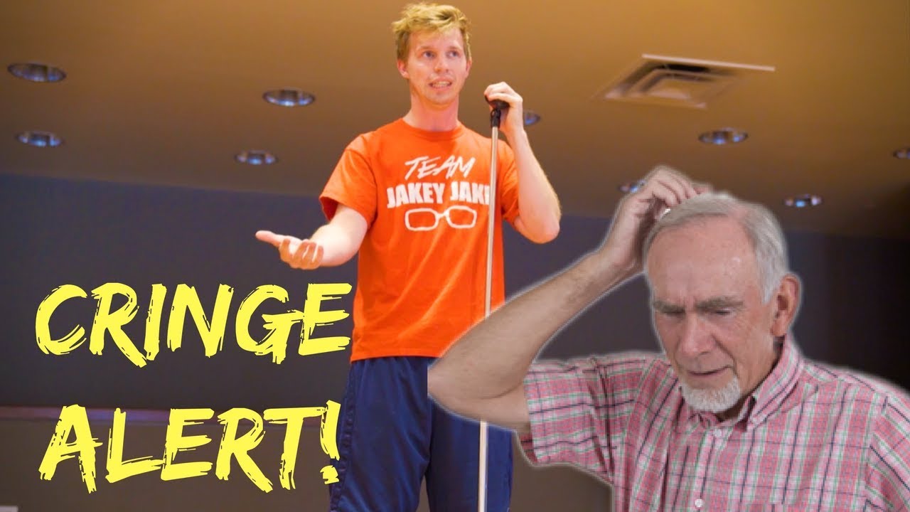 Stand Up Comedy For Senior Citizens - AWKWARD!!! - YouTube