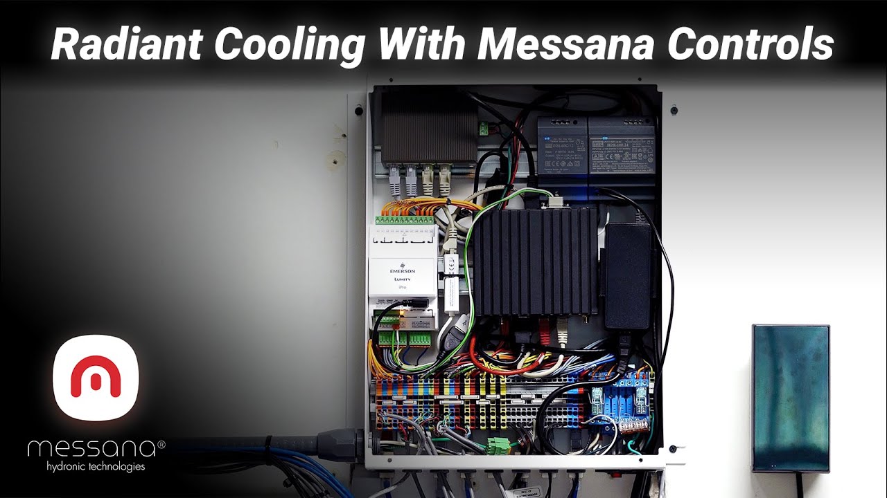 Radiant Cooling With Messana Controls - YouTube