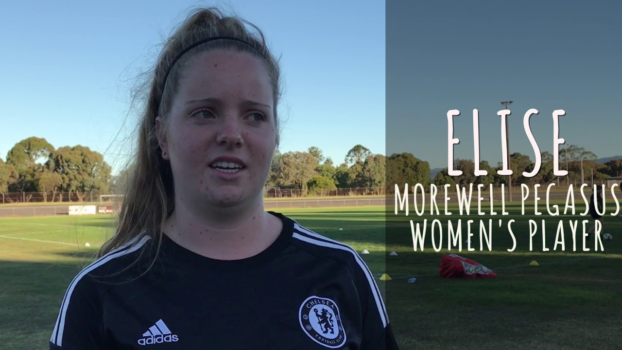 Female Football Week - Morwell Pegasus Elise - YouTube