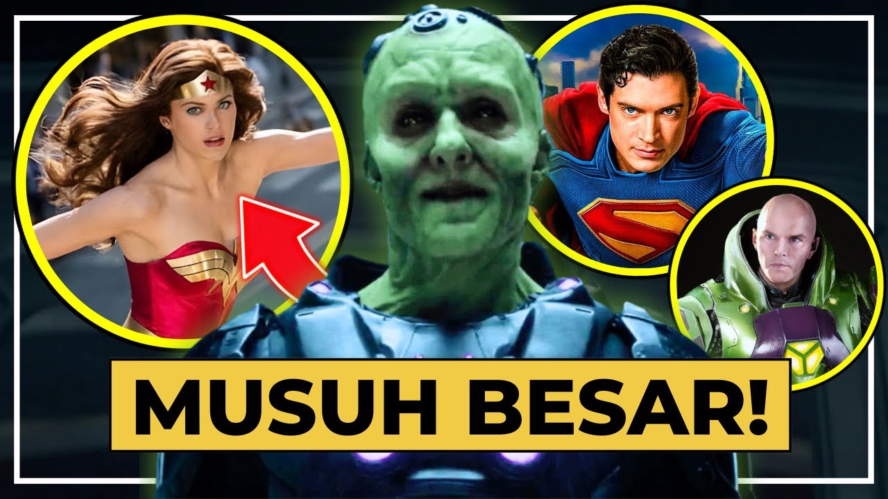 SUPERMAN MAN OF TOMORROW RESMI HADIRKAN BRAINIAC SEBAGAI MUSUH UTAMA ...