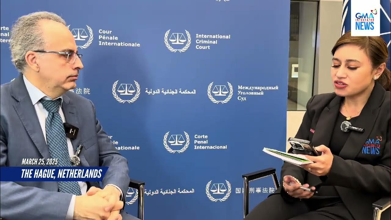ICC Spokesperson Dr. Fadi El Abdallah exclusive full interview | GMA Integrated News - YouTube
