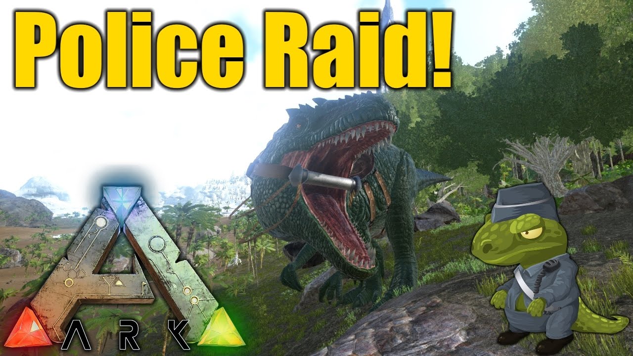 Ark Survival Evolved - Police Patrol! - YouTube