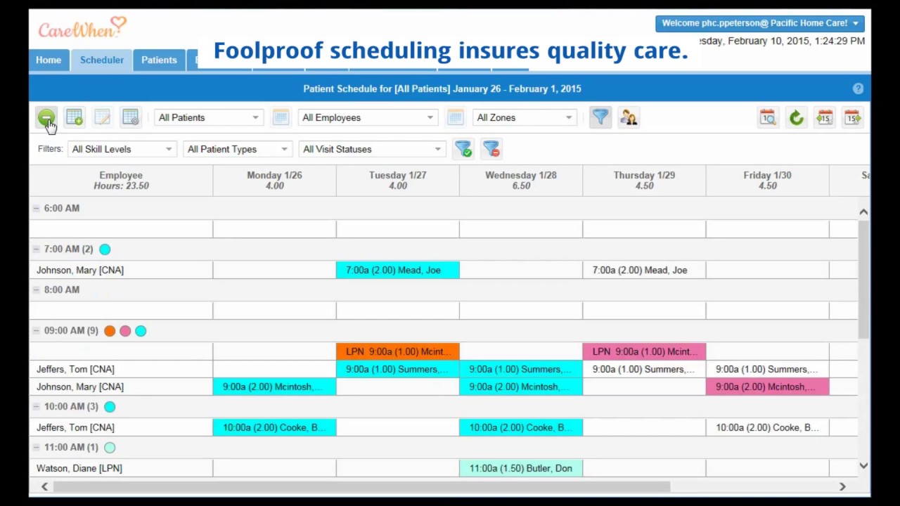 CareWhen Home Health Scheduling Overview - YouTube