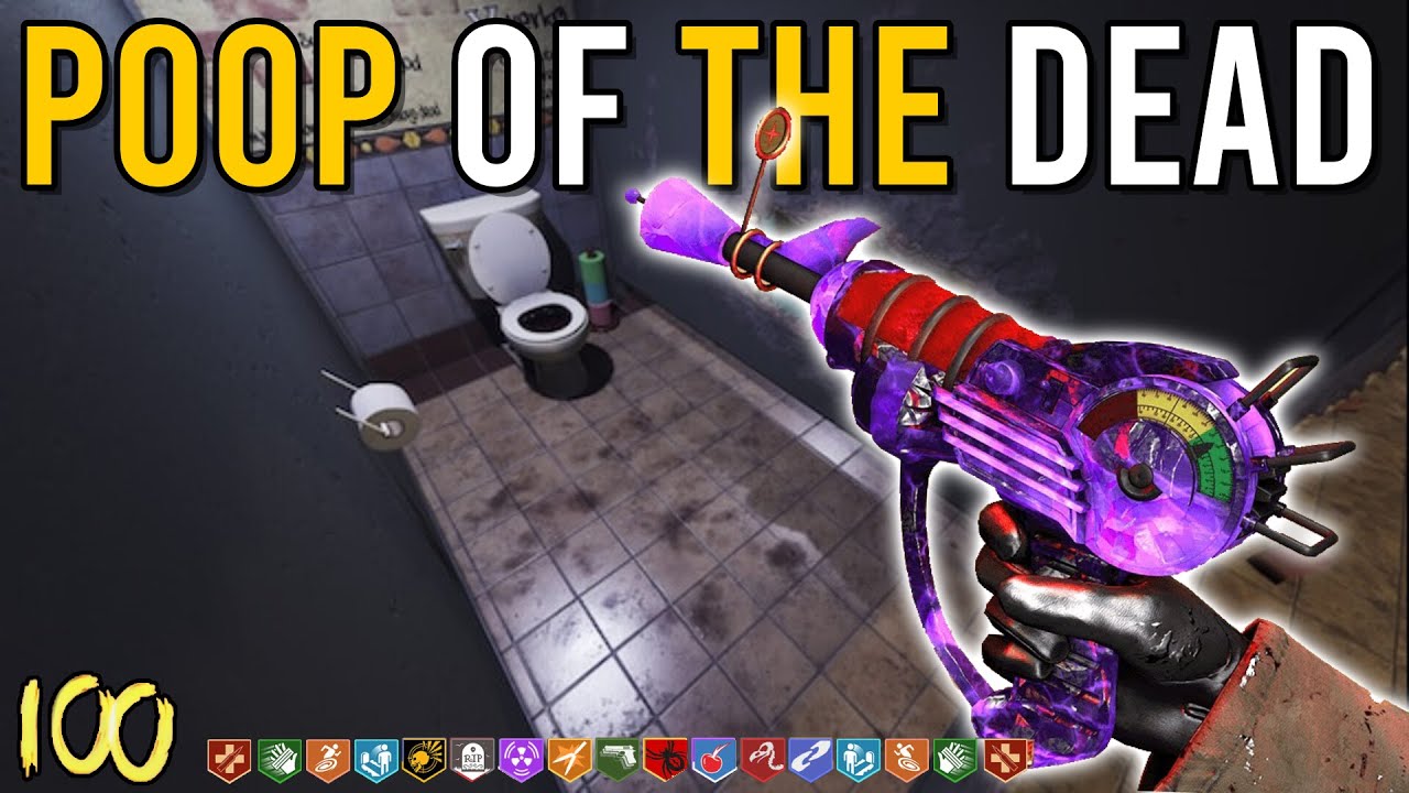 Poop Of The Dead Full EasterEgg [BO3 Zombies] - YouTube