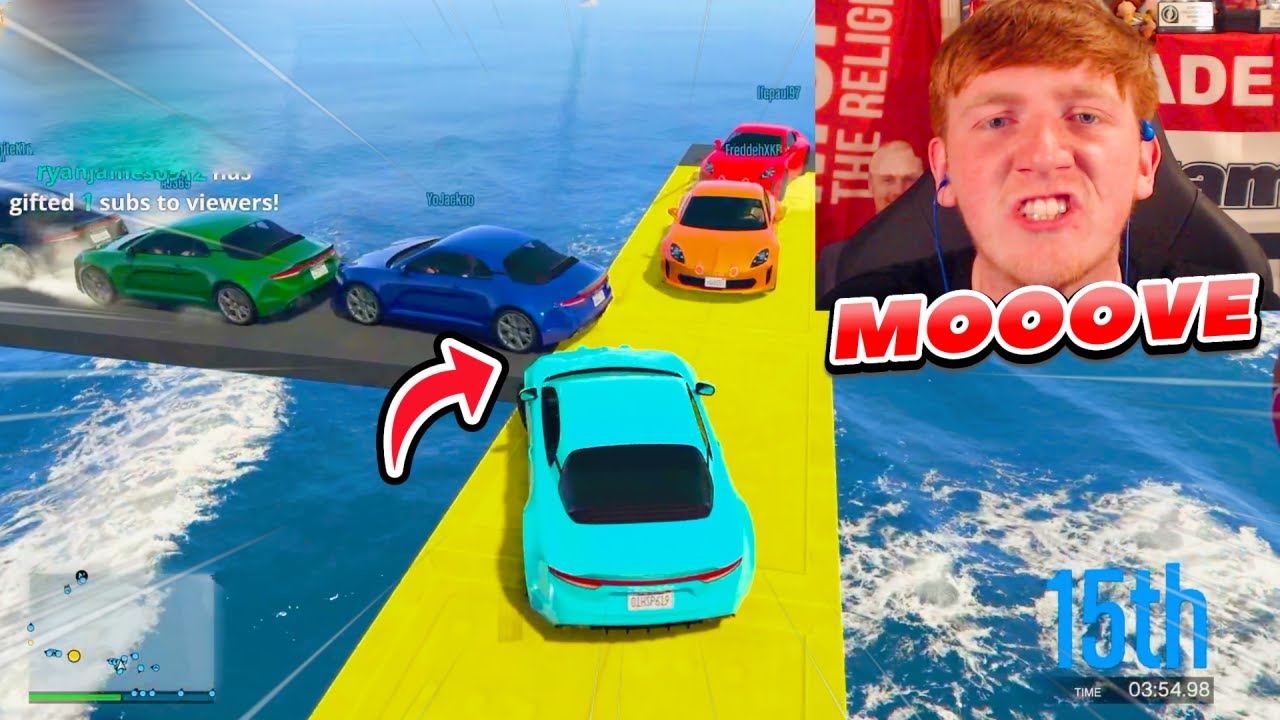 Every Angry Ginge GTA Race (Ep 23) Stream Highlights - YouTube