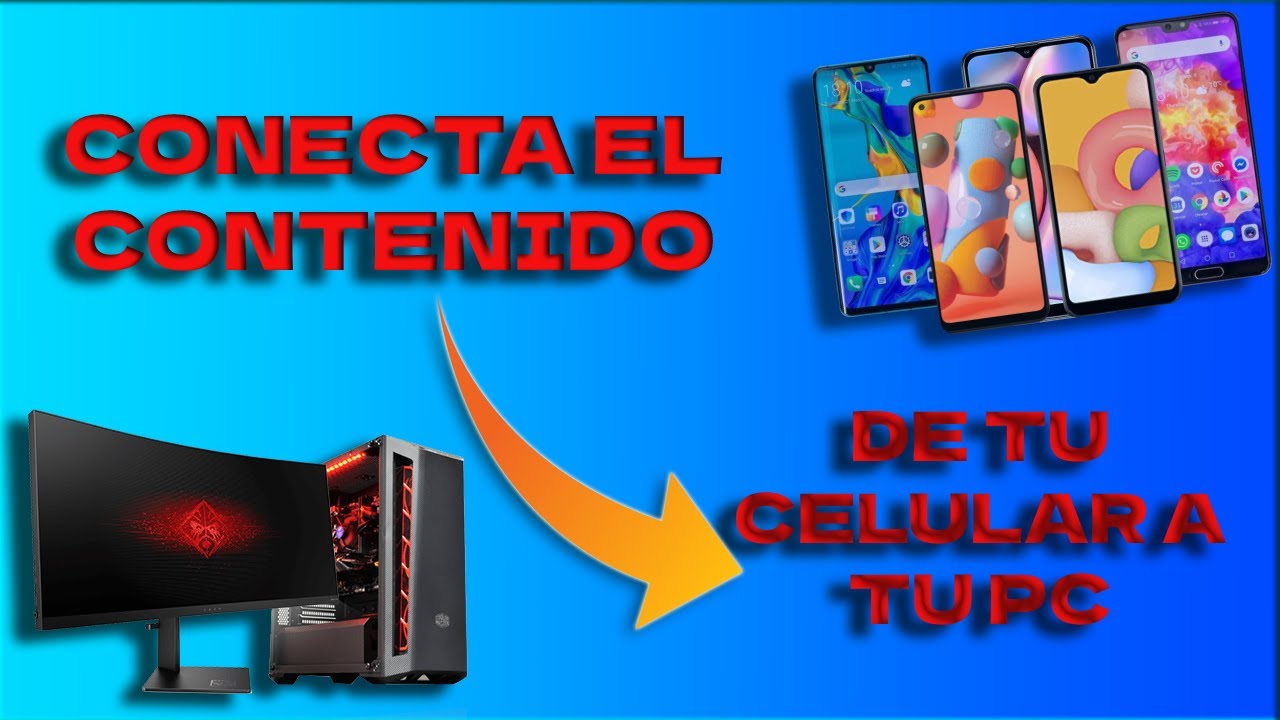 Como #trasmitir el #contenido del #celular a la #pc #todointerconectado - YouTube