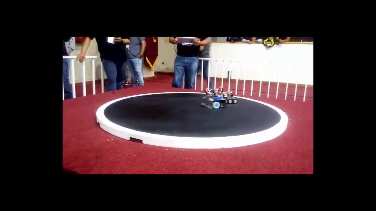 Robomatrix continental 2017: pela de Robots Mega sumo. - YouTube
