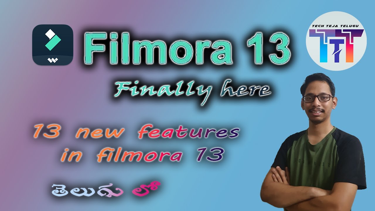Filmora 13 new features || tech teja telugu || తెలుగు లో - YouTube
