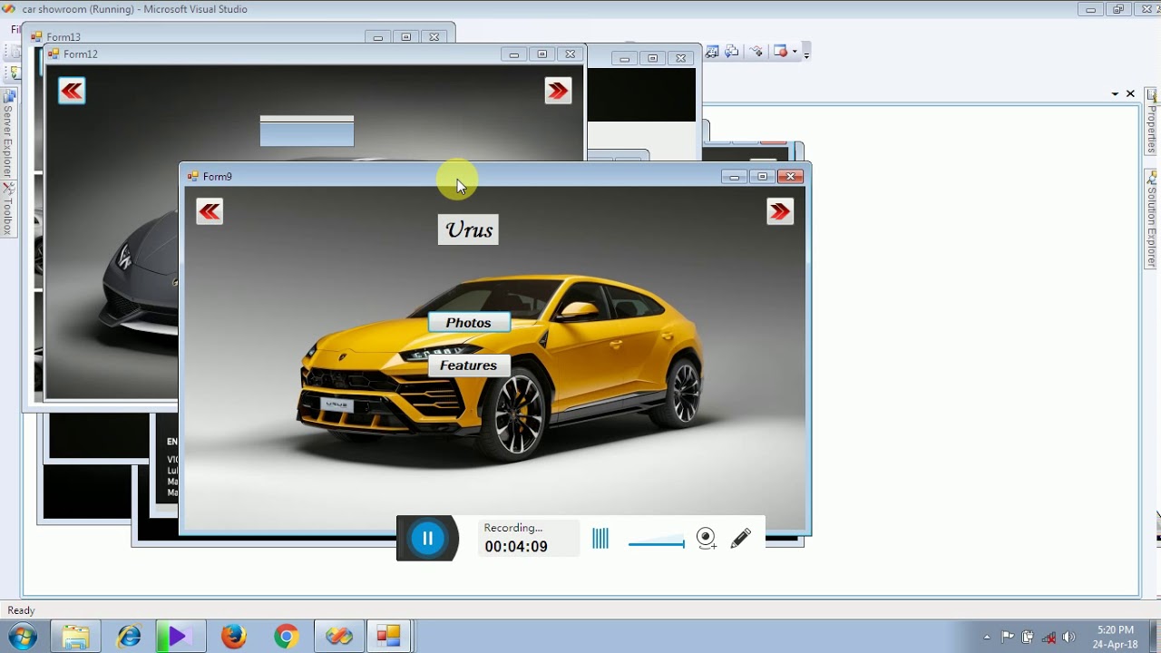 car showroom project in vb.net mrzraj asp clg bca - YouTube