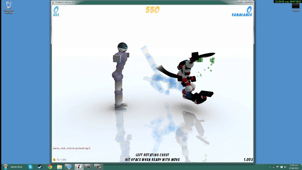 Toribash 2 Tecnicas Mushu + Replay | RamaGamer - YouTube