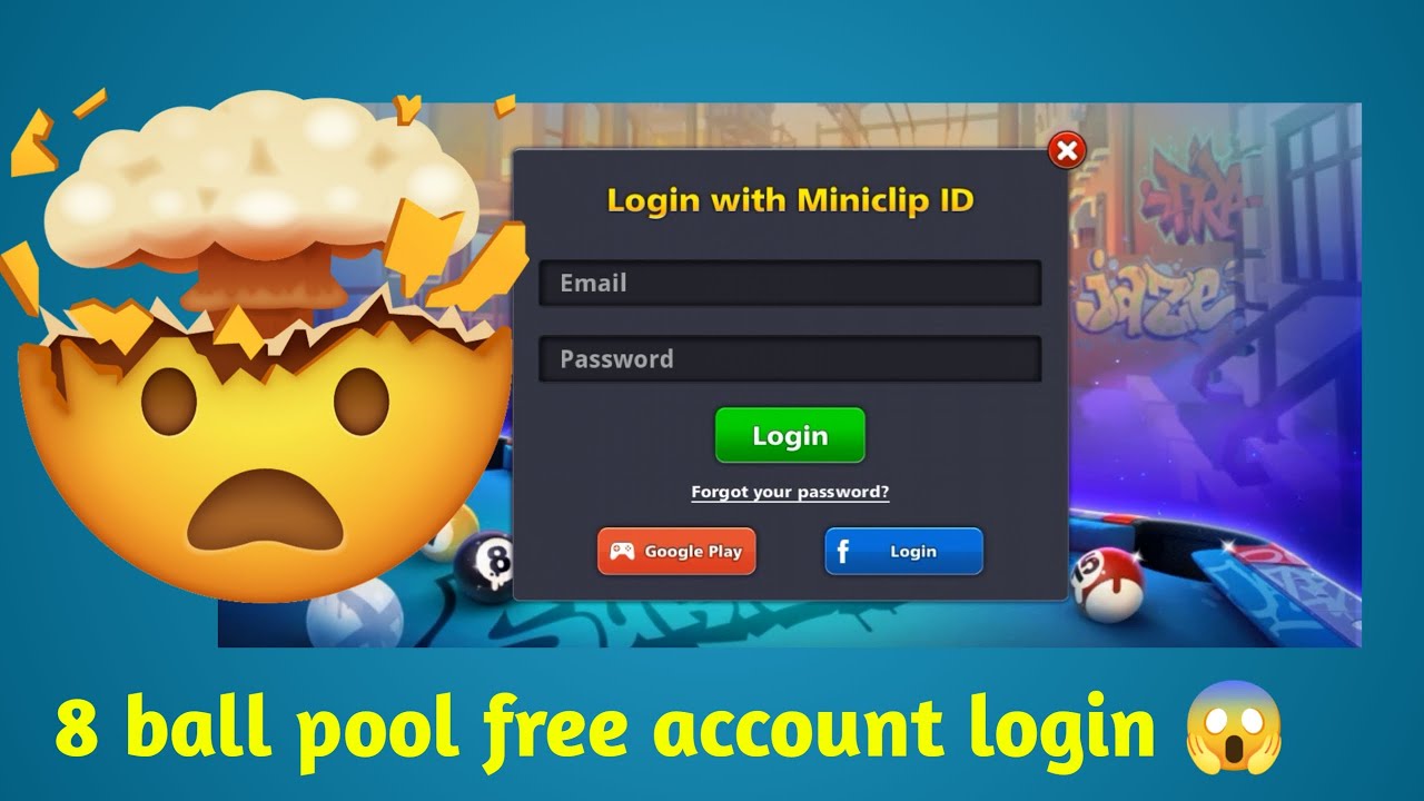 Free 8 Ball Pool Account Login 🎱 | 100% Working IDs 🔑 (Claim Fast ...