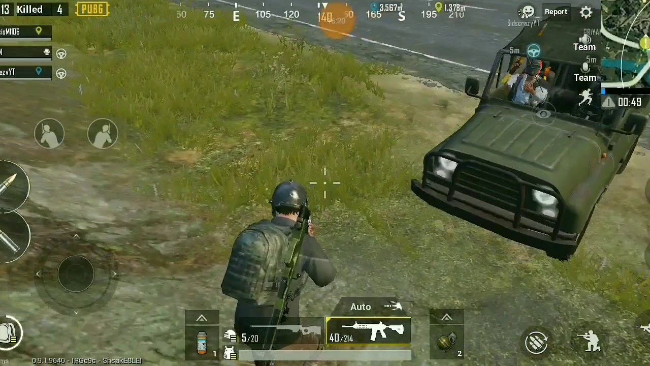 PUBG- MISSION MILITARY BASE - YouTube