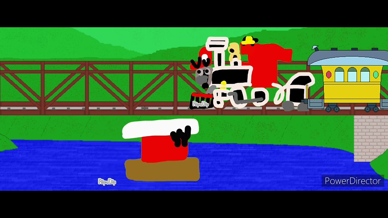 Casey jr VS boat - YouTube